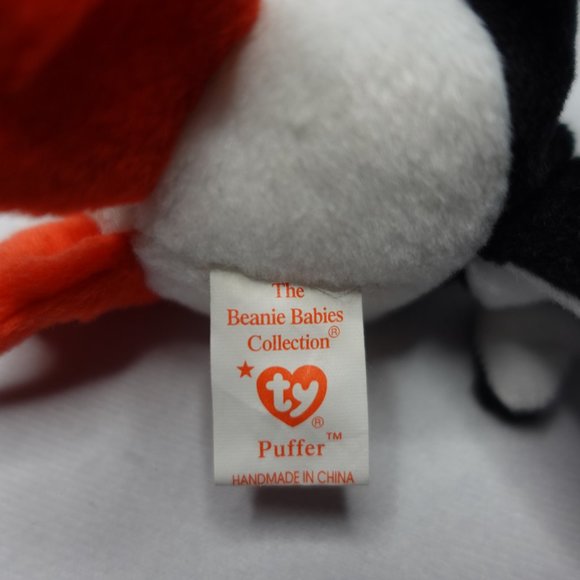 Ty | Toys | Vintage Ty Beanie Babies Puffer Puffin Style 481 | Poshmark